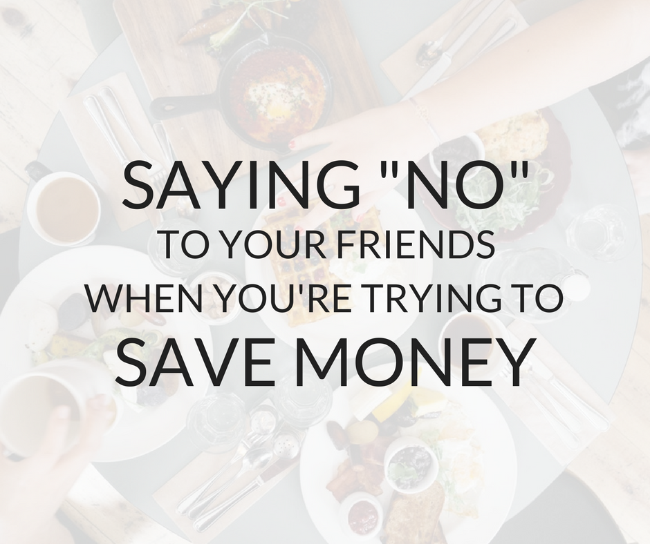 Saying No To Friends When You're Trying To Save Money - Mint Notion