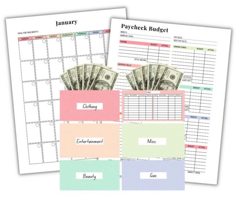 How to Budget When You Live Paycheck to Paycheck - Mint Notion