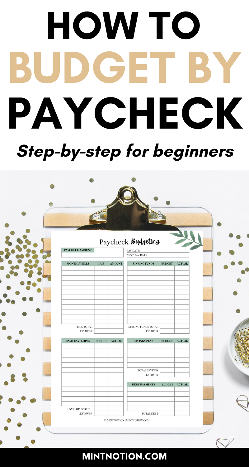 How To Budget When You Live Paycheck To Paycheck Mint Notion How To Budget When You Live Paycheck To Paycheck Mint Notion