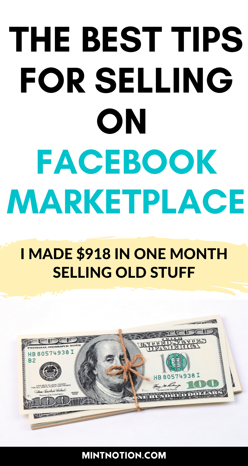 How I Made $700 In One Week Selling Stuff On Facebook Marketplace ...
