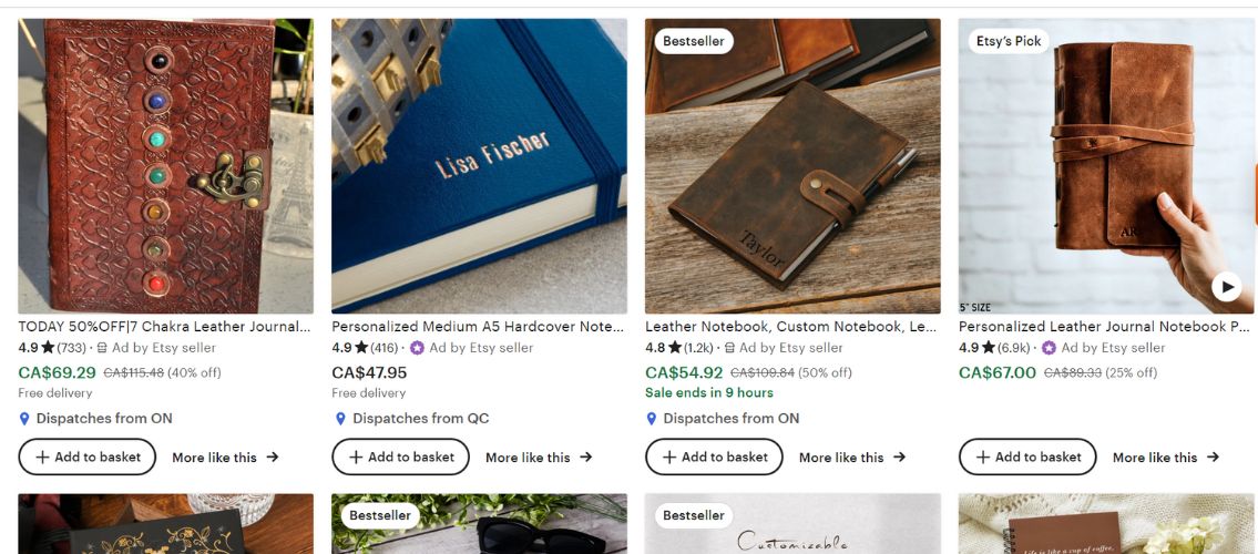 20 Best Selling Items On Etsy In 2024 - Mint Notion